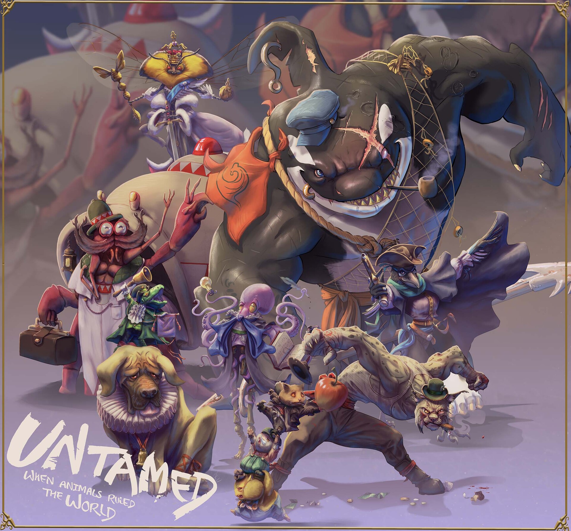 ArtStation - Untamed Artstation challenge entry