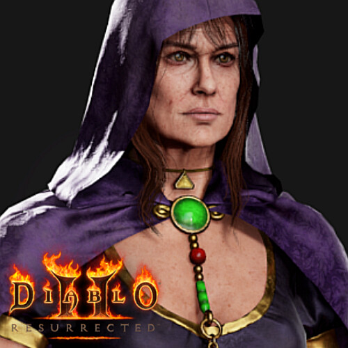 ArtStation - Diablo II: Resurrected - NPCs