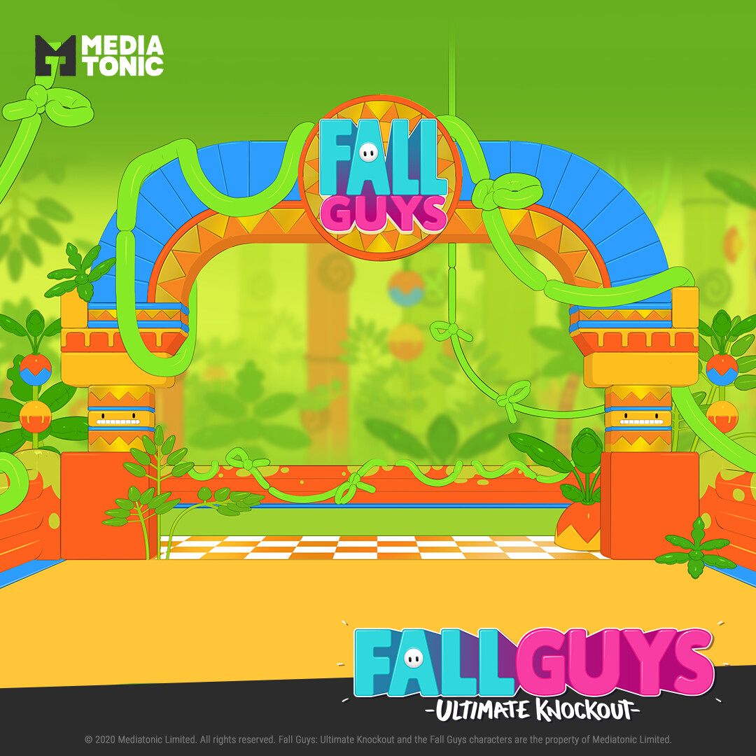 ArtStation - Fall Guys Season 5: Gantry