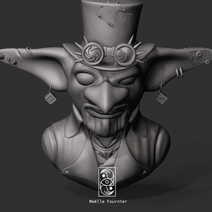 ArtStation - Steampunk Goblin