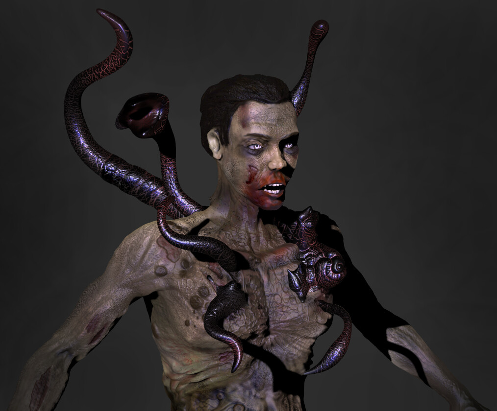 ArtStation - The Infected - Axe Zombie