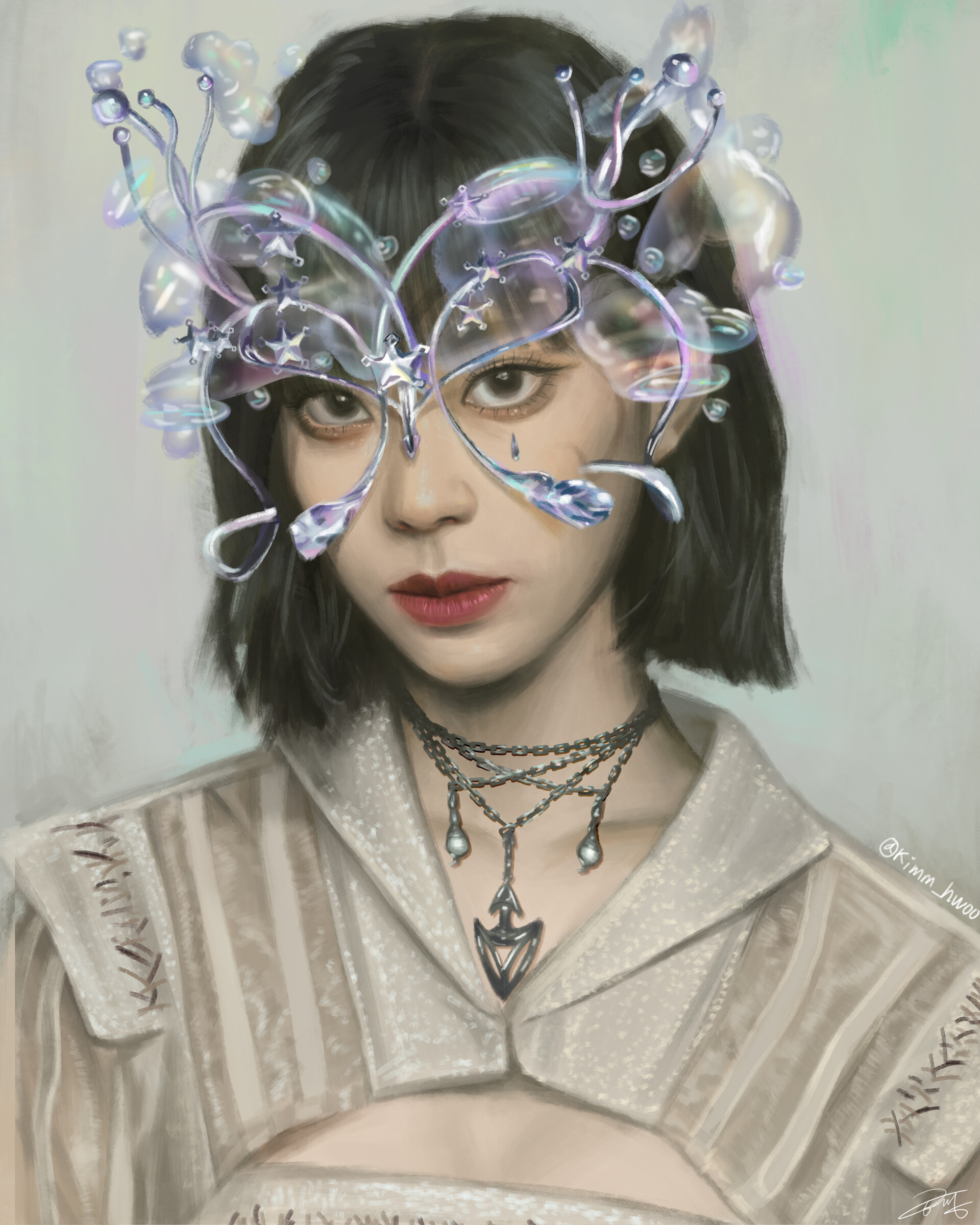 Artstation Kpop Aespa Winter Fanart 에스파 윈터 팬아트