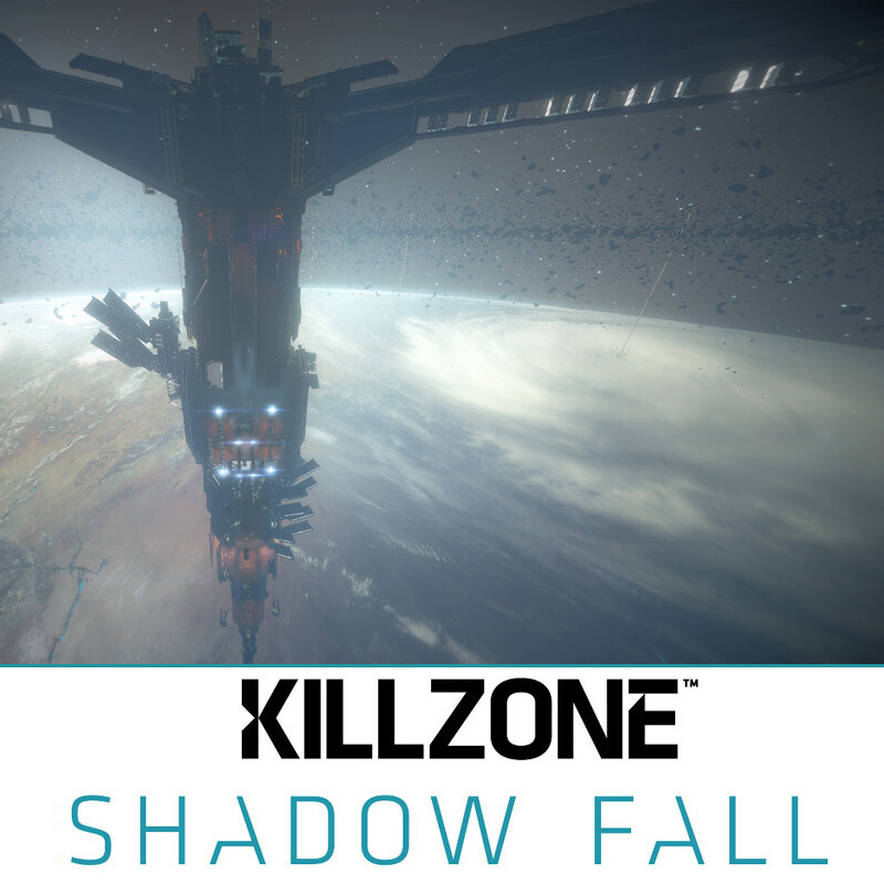 ArtStation - Killzone Shadow Fall - Chapter 7: Space Station Exterior