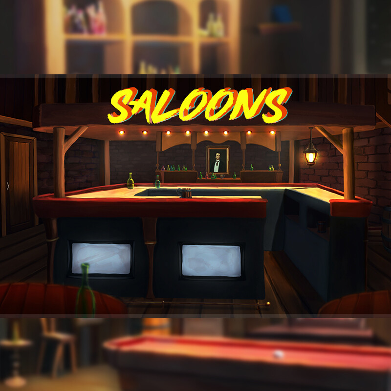 ArtStation - Saloons