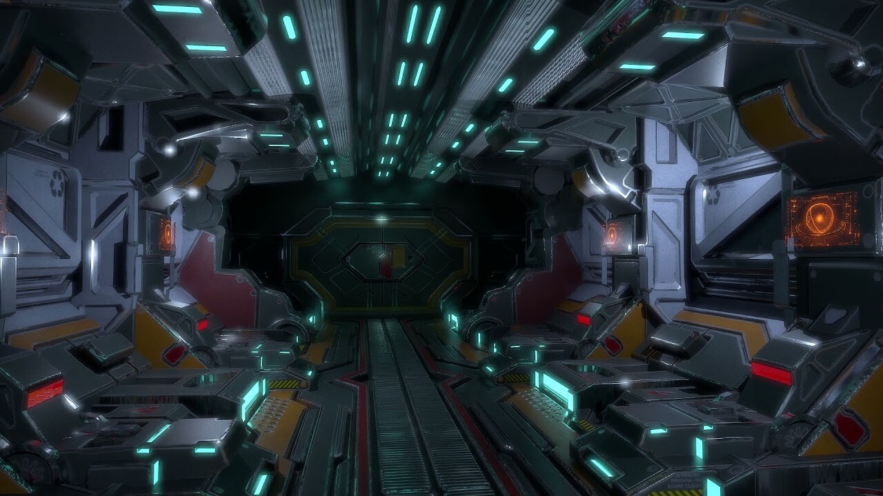 ArtStation - Sci-Fi Room