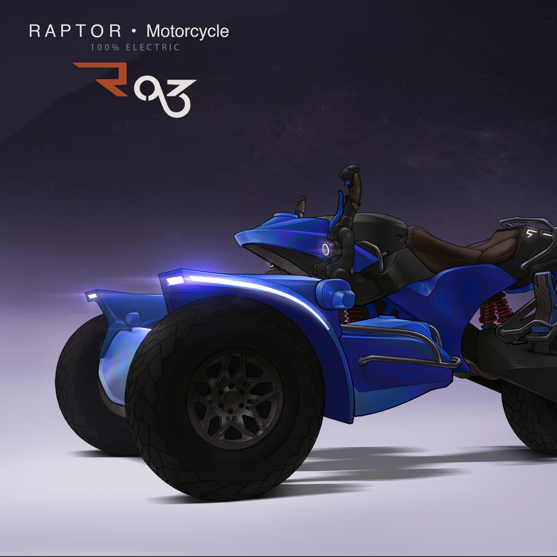 ArtStation - RAPTOR • Motorcycle Design