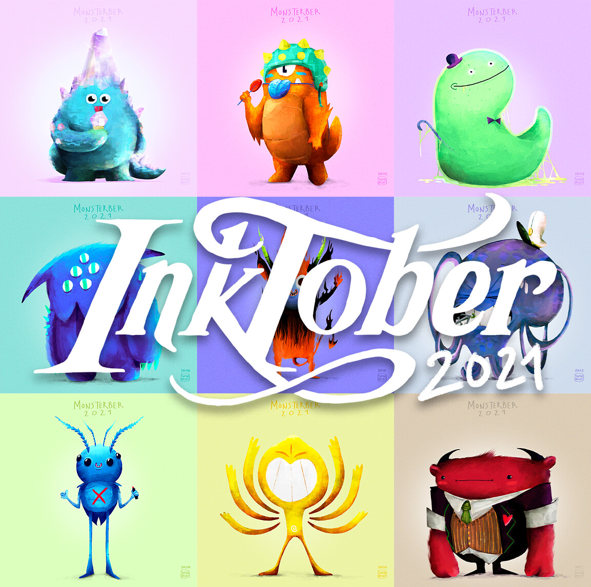 ArtStation - Inktober 2021 / PART I