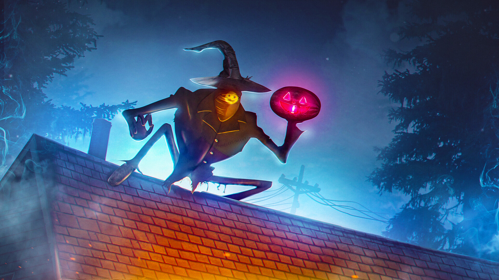 ArtStation - Editando Dibujos en Photoshop Halloween Gravity Falls