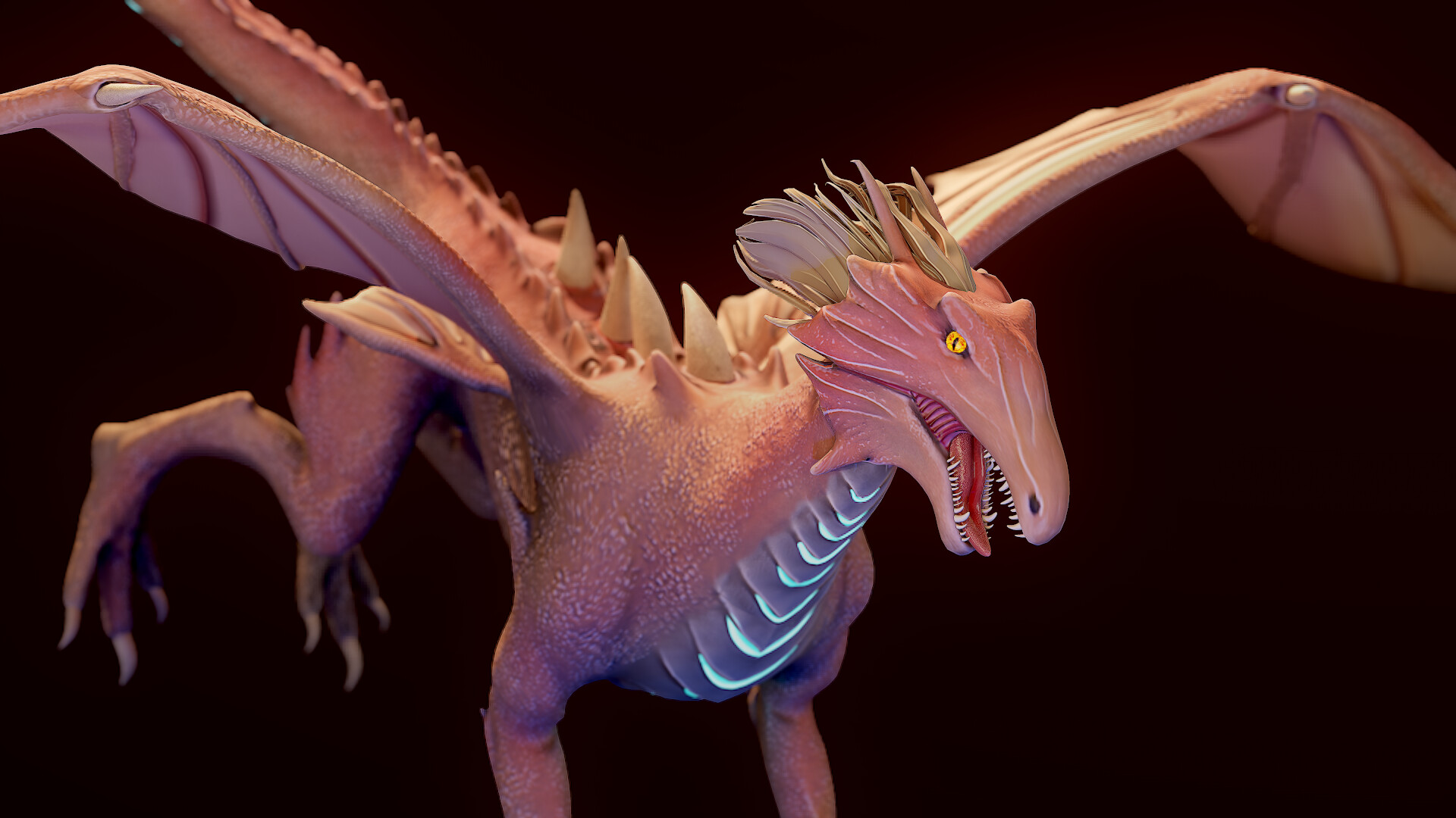 ArtStation - Mountain Dragon