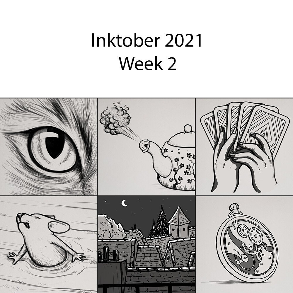 ArtStation - Inktober 2021 - Week 2