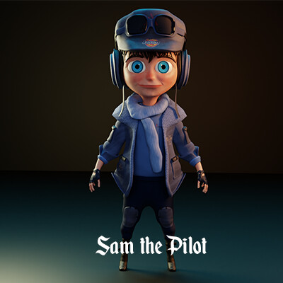 ArtStation - Sam the Pilot