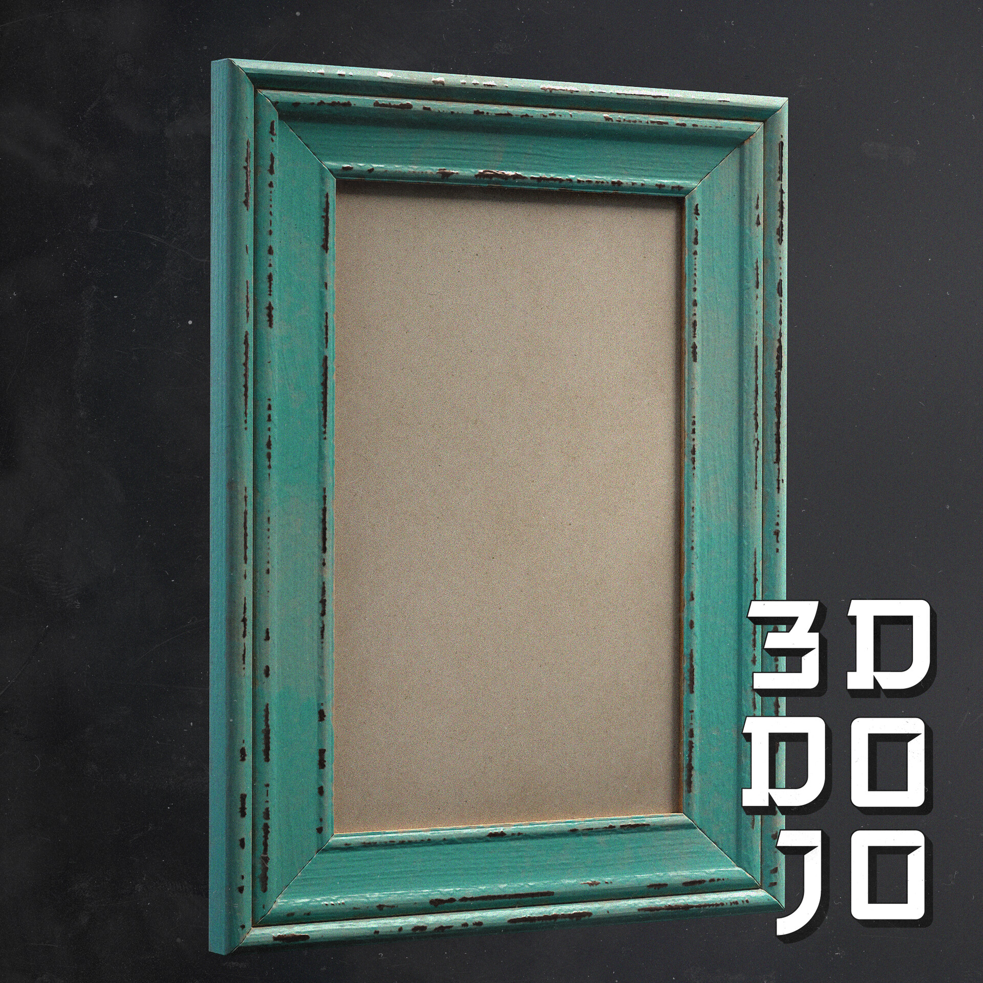 3D Dojo - Shabby Photo Frames - PBR Prop