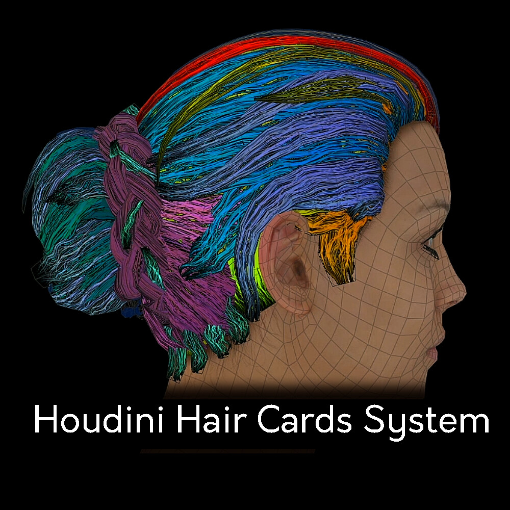 ArtStation - SideFX Houdini Hair tool for games