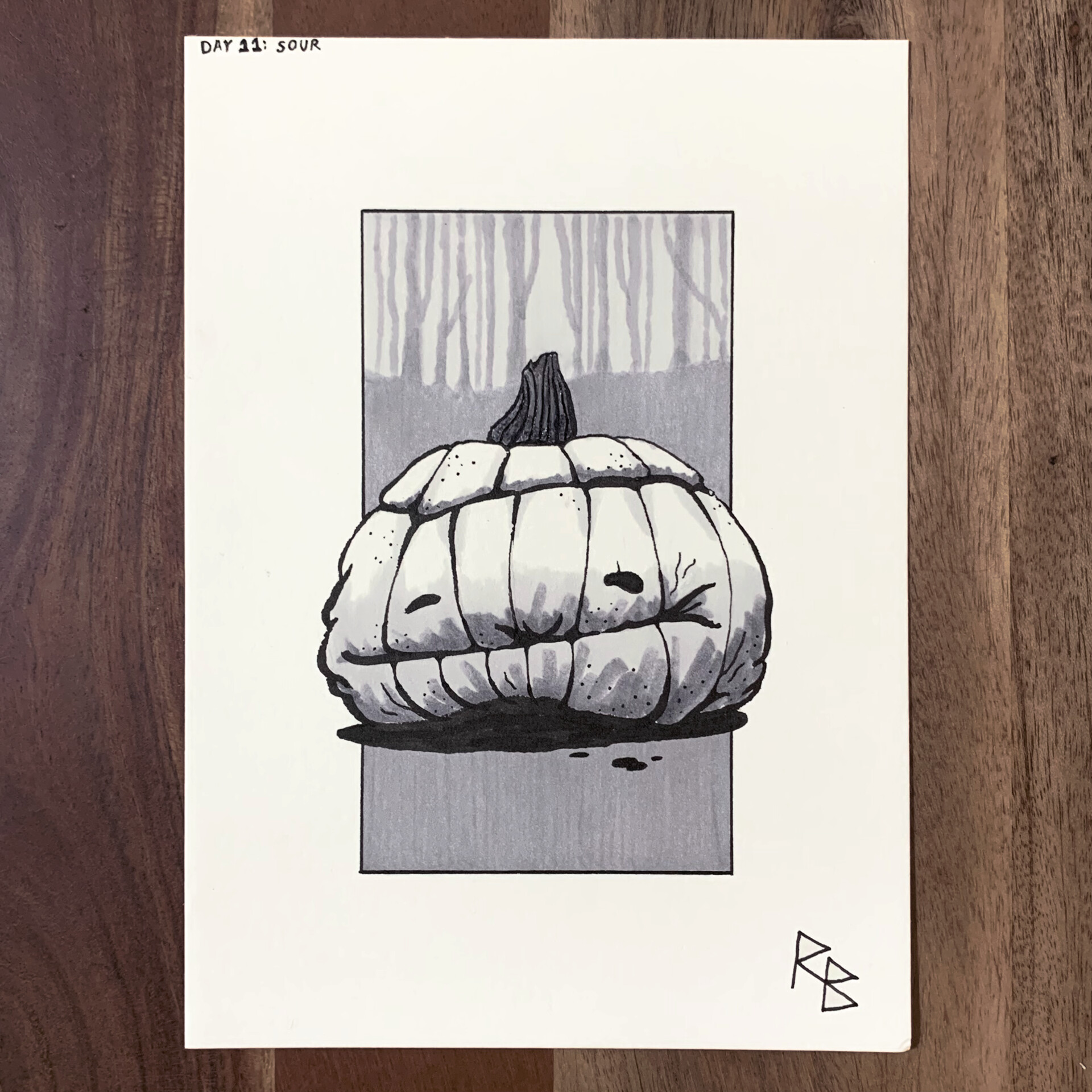 Ryan Barry - Inktober 2021 - Week 2