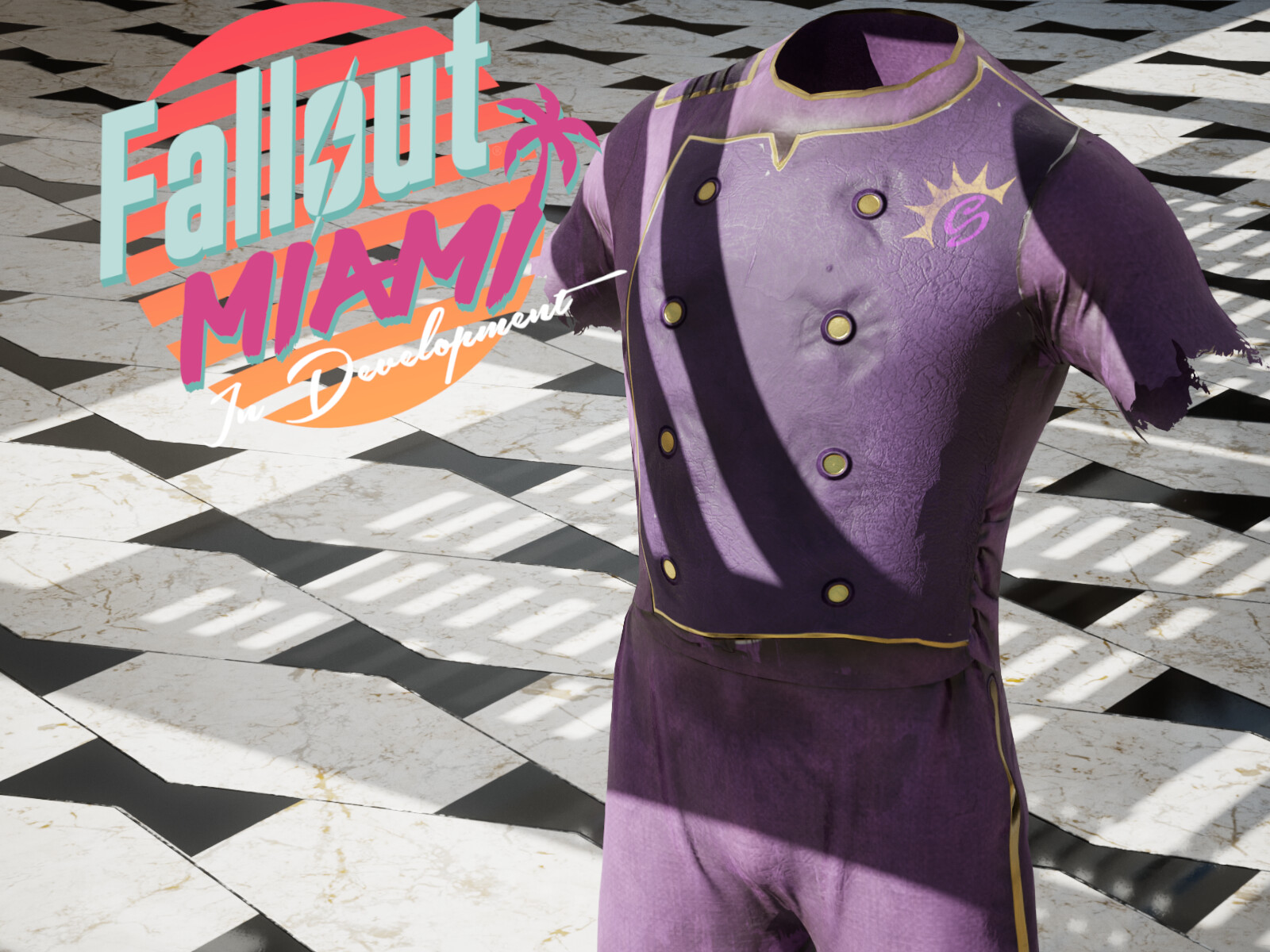 ArtStation - Fallout Miami SLAVER SUIT - WIP UPDATE