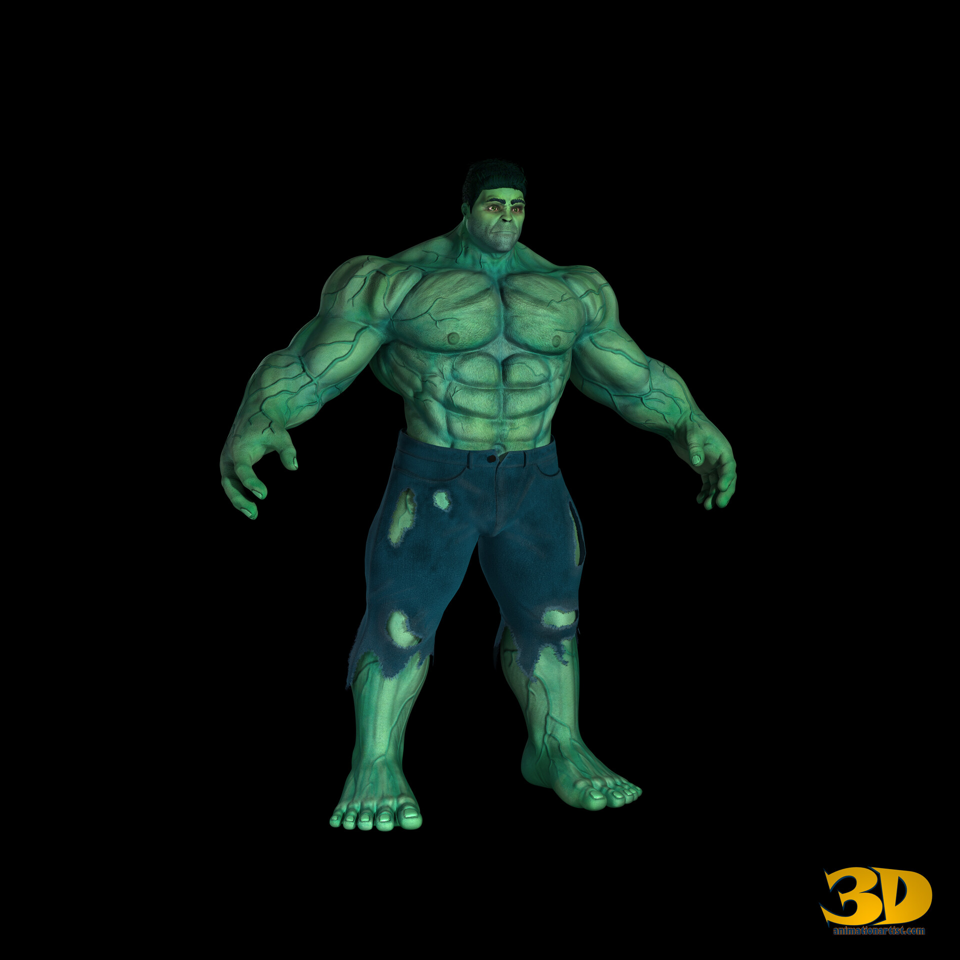 ArtStation - El Hulk