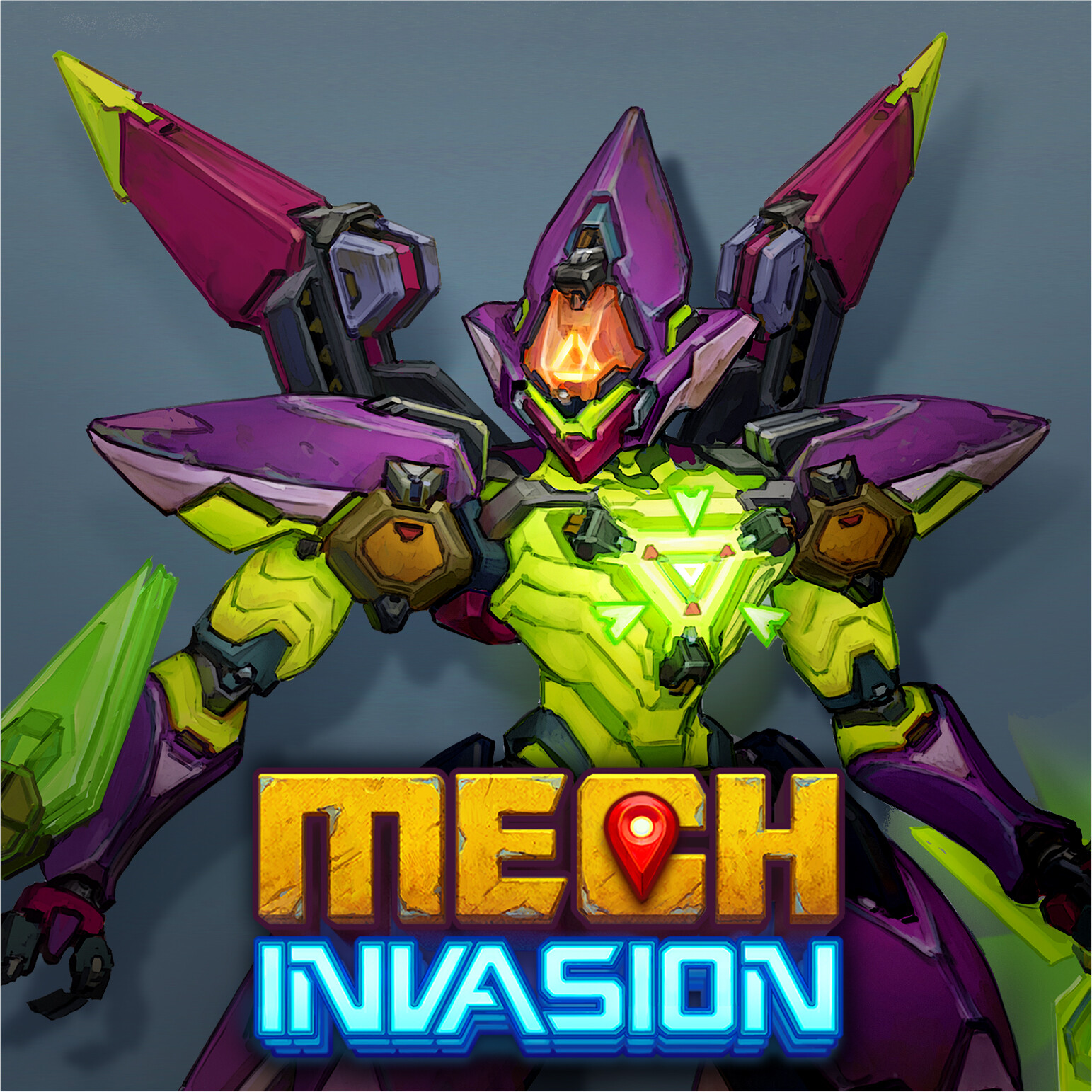 ArtStation - MECH INVASION - Mech concepts vol.1