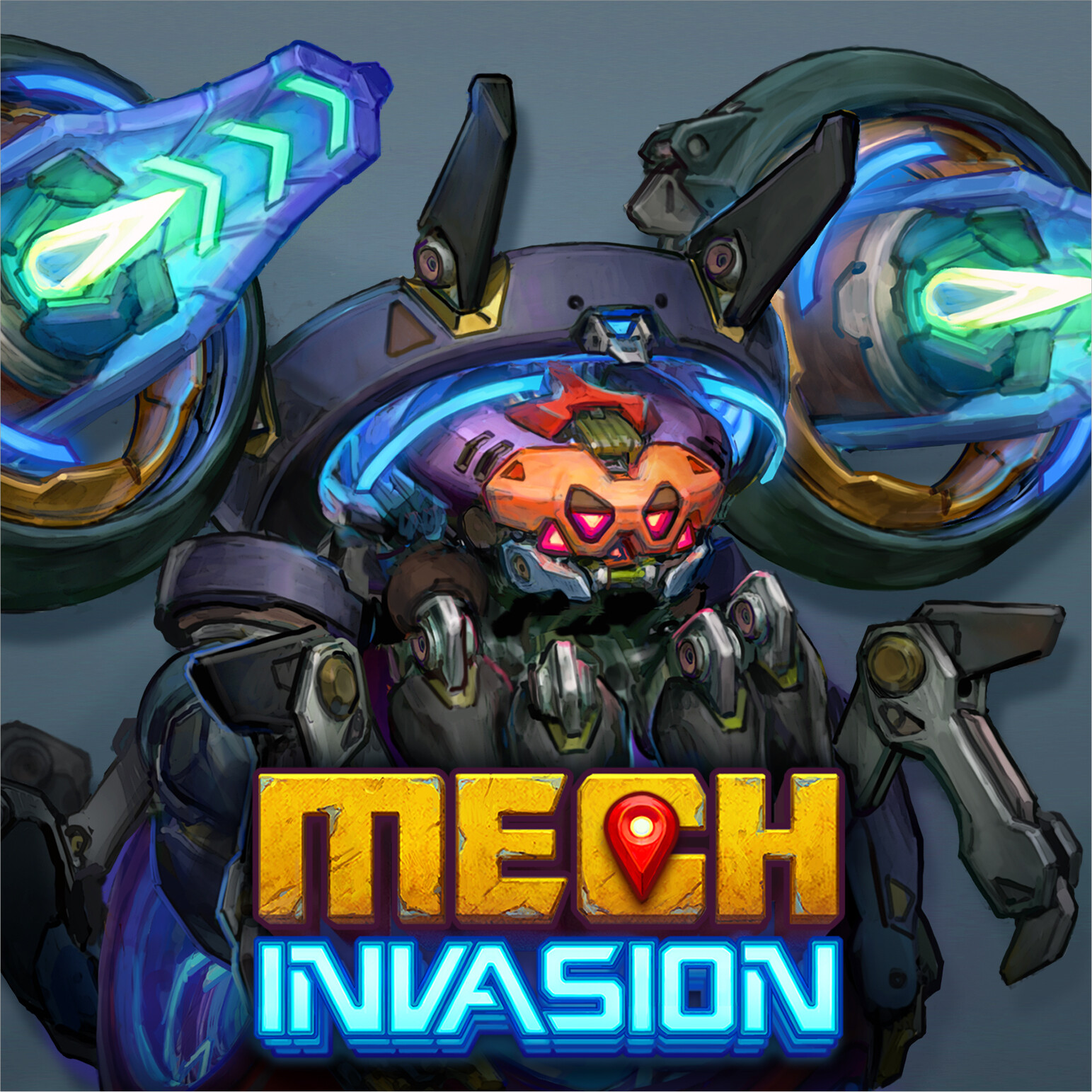 ArtStation - MECH INVASION - Mech concepts vol.2