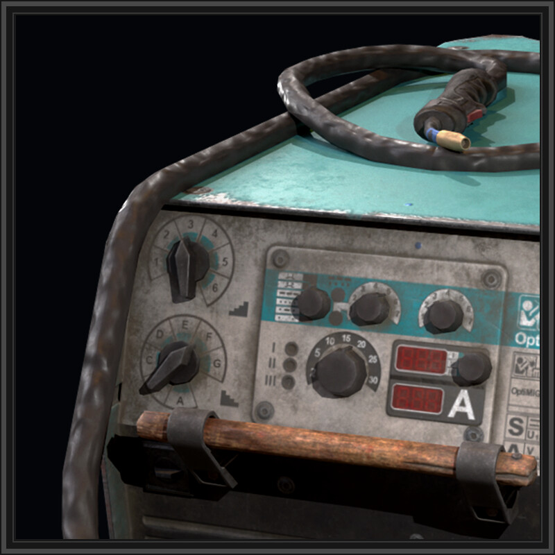 ArtStation - Merkle OptiMIG 450|Welding machine