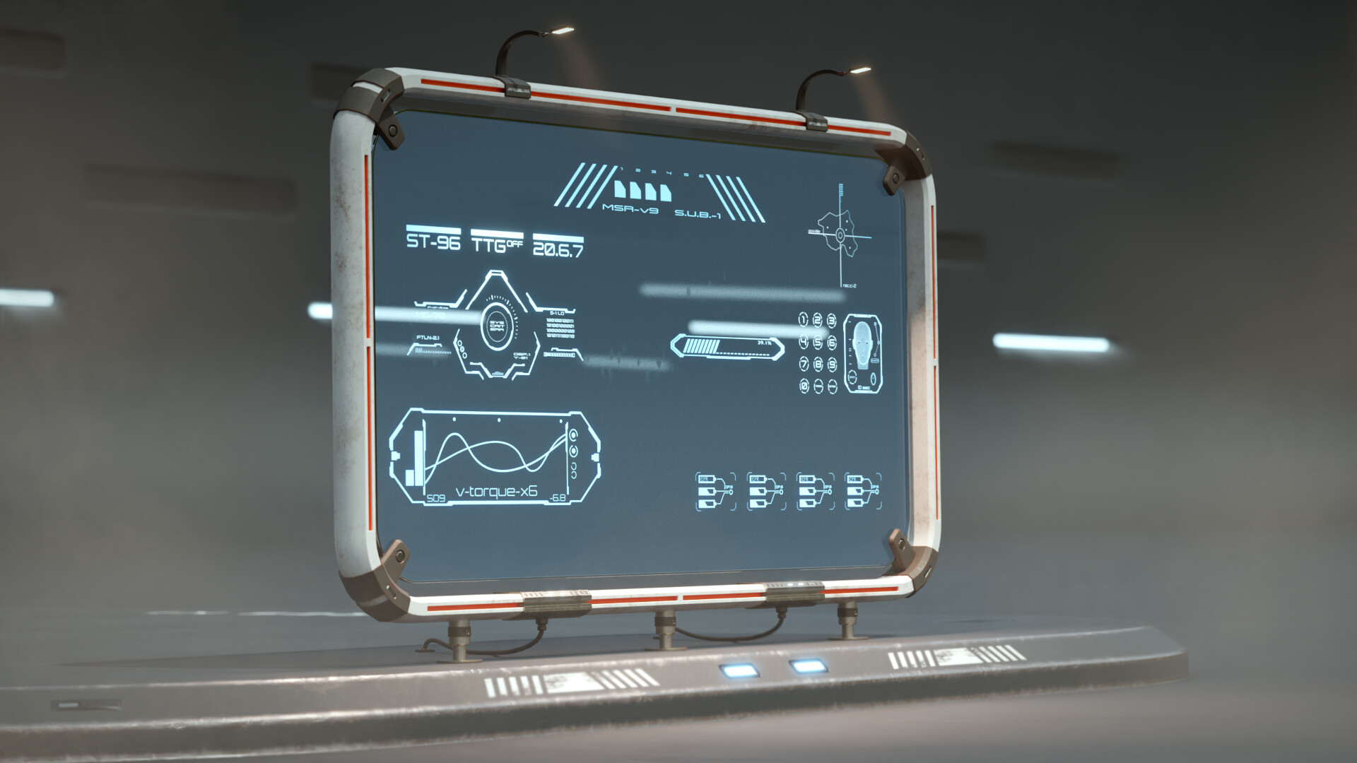 ArtStation - Science Monitor