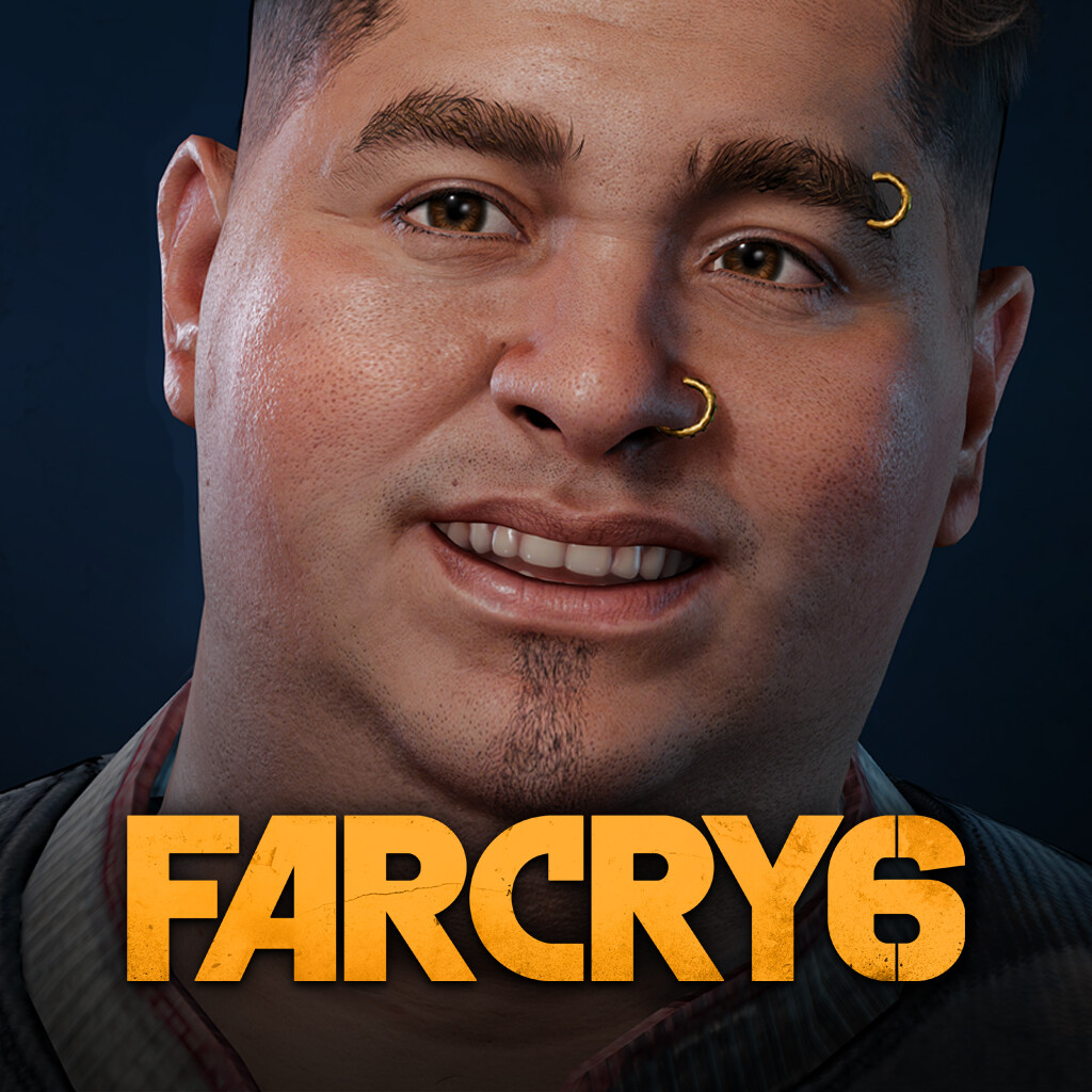 ArtStation - Far Cry 6 - Bicho head and hair