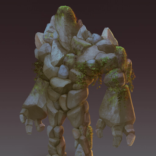 ArtStation - Stone Golem
