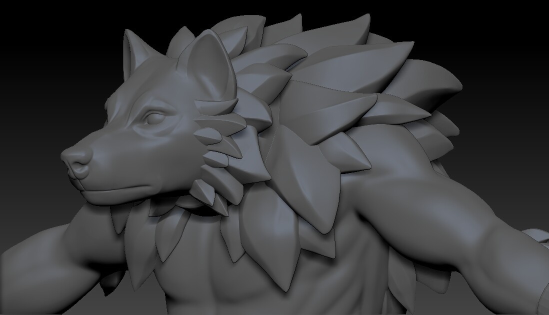 ArtStation - Werewolf Character Sculpt