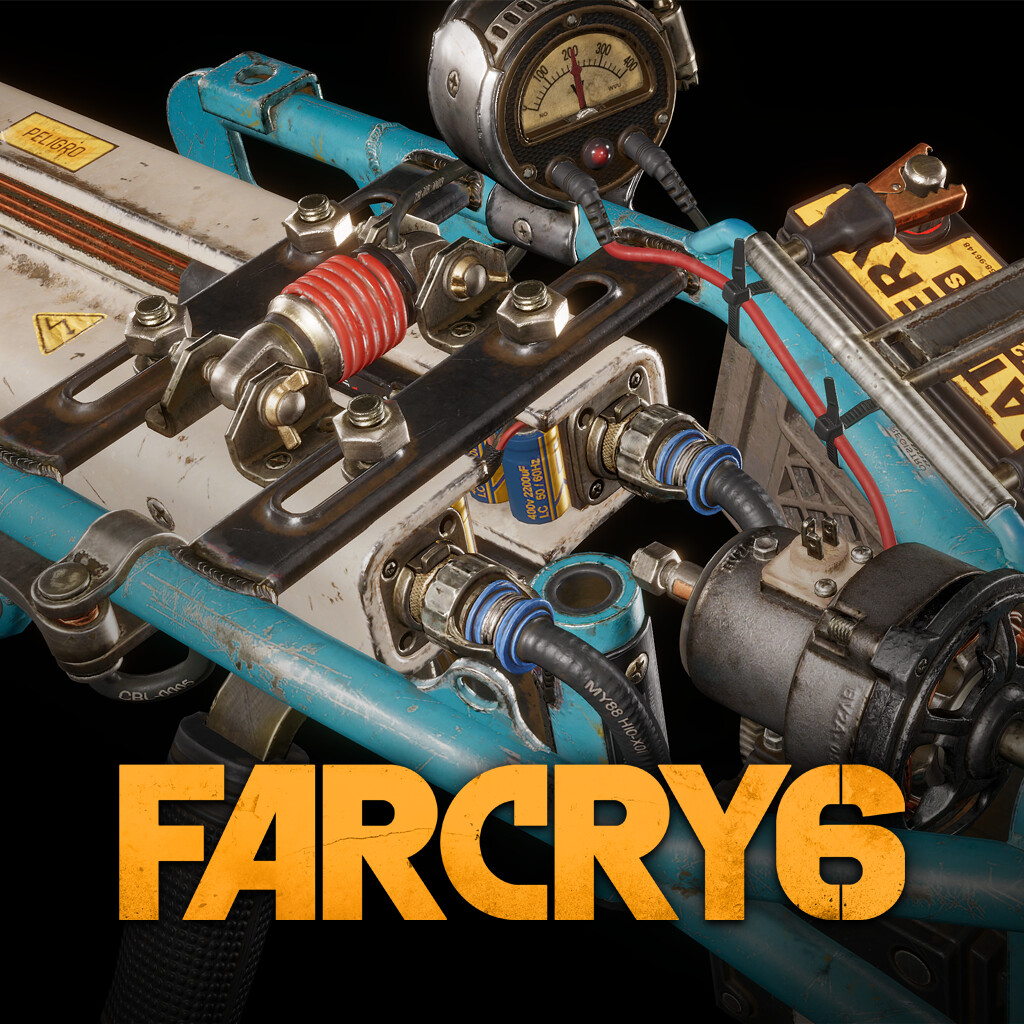 ArtStation - FC6 - Resolver Emp Rifle