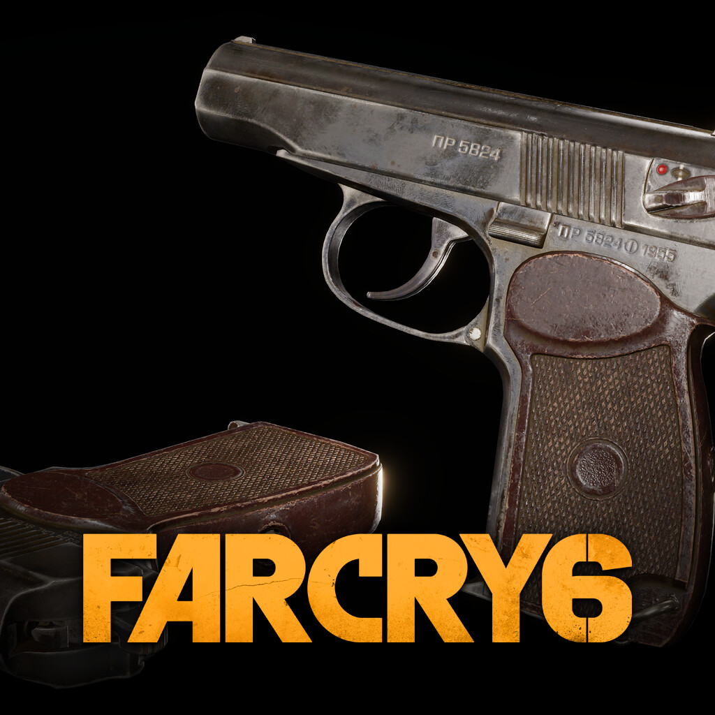 ArtStation - FC6 - Makarov PM
