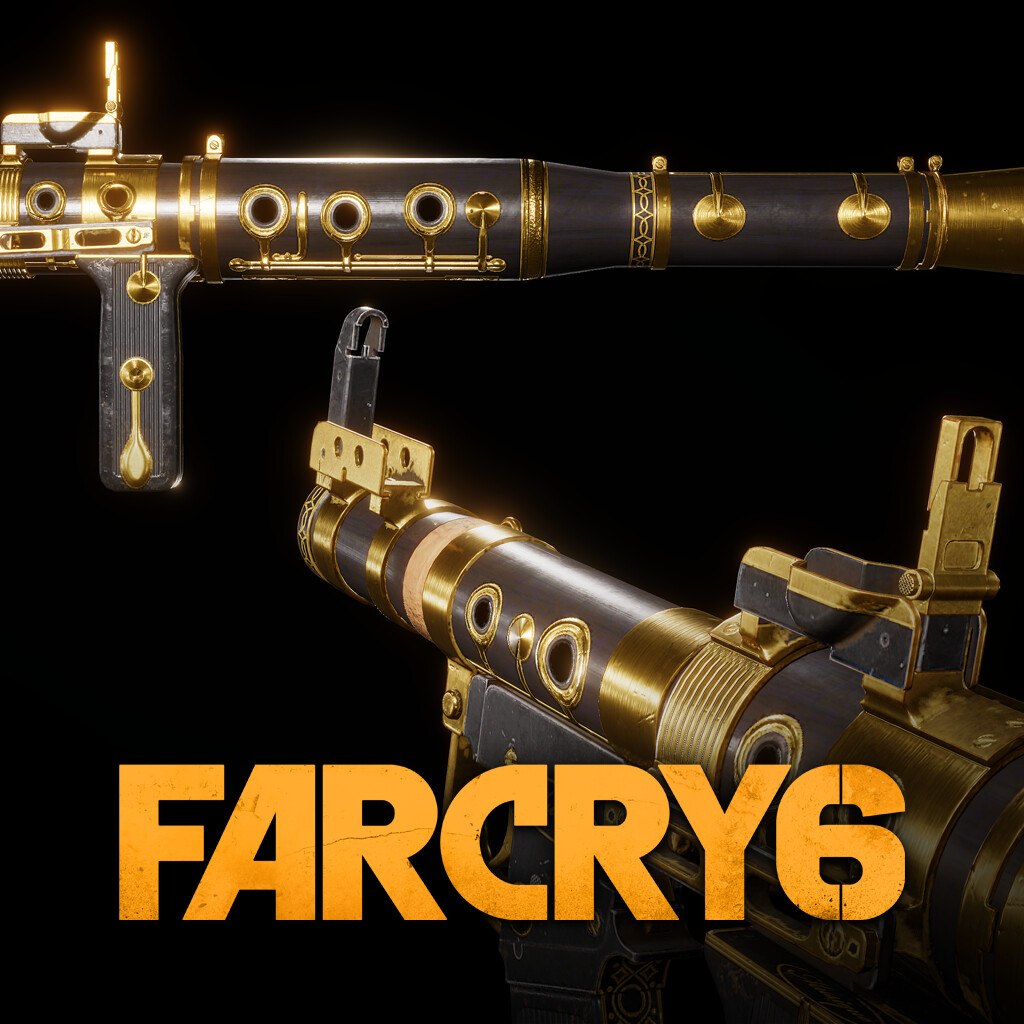 ArtStation - FC6 - Launcher skins