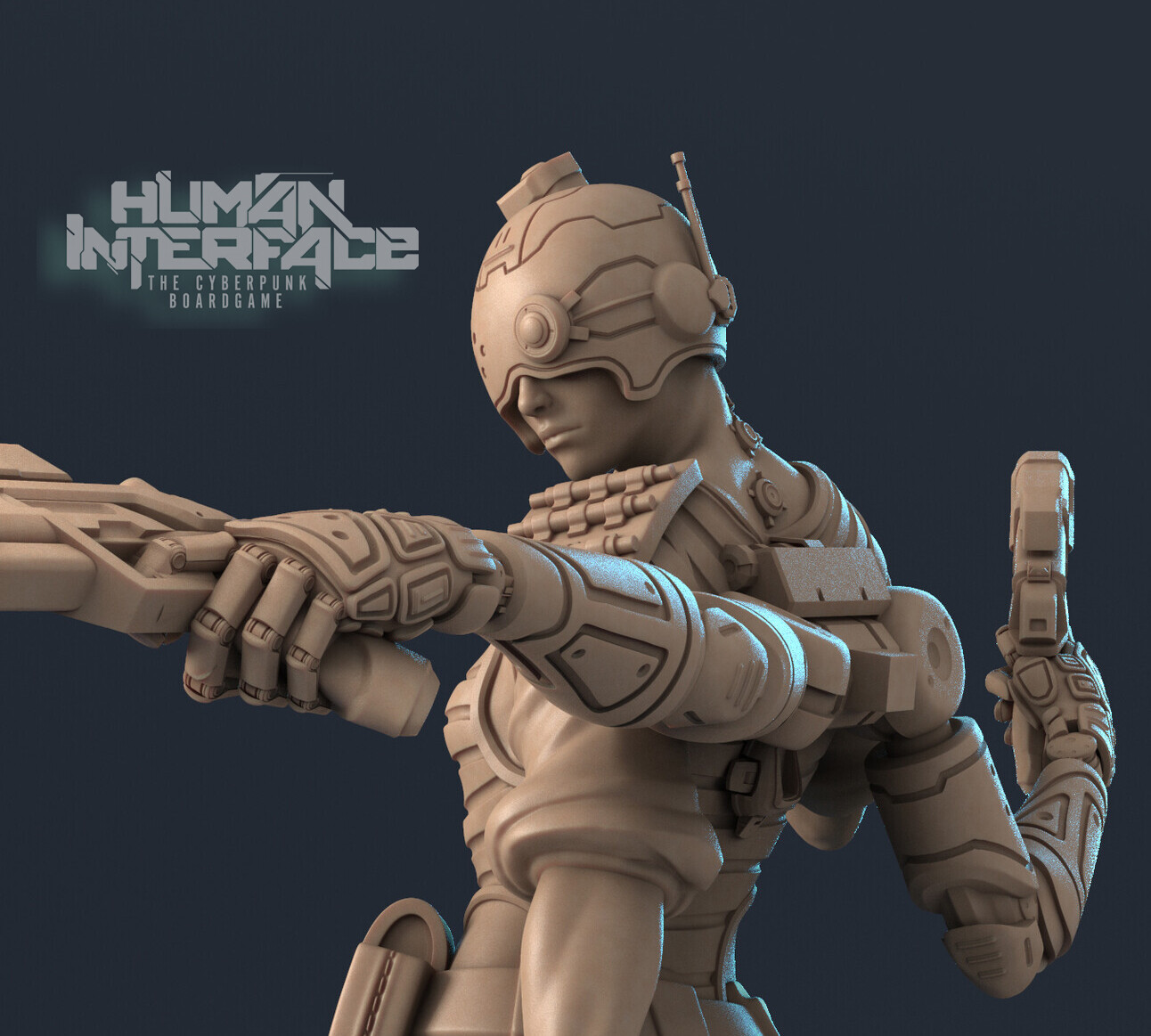 ArtStation - Torque - Metal Slammer Gang - Human Interface Miniature