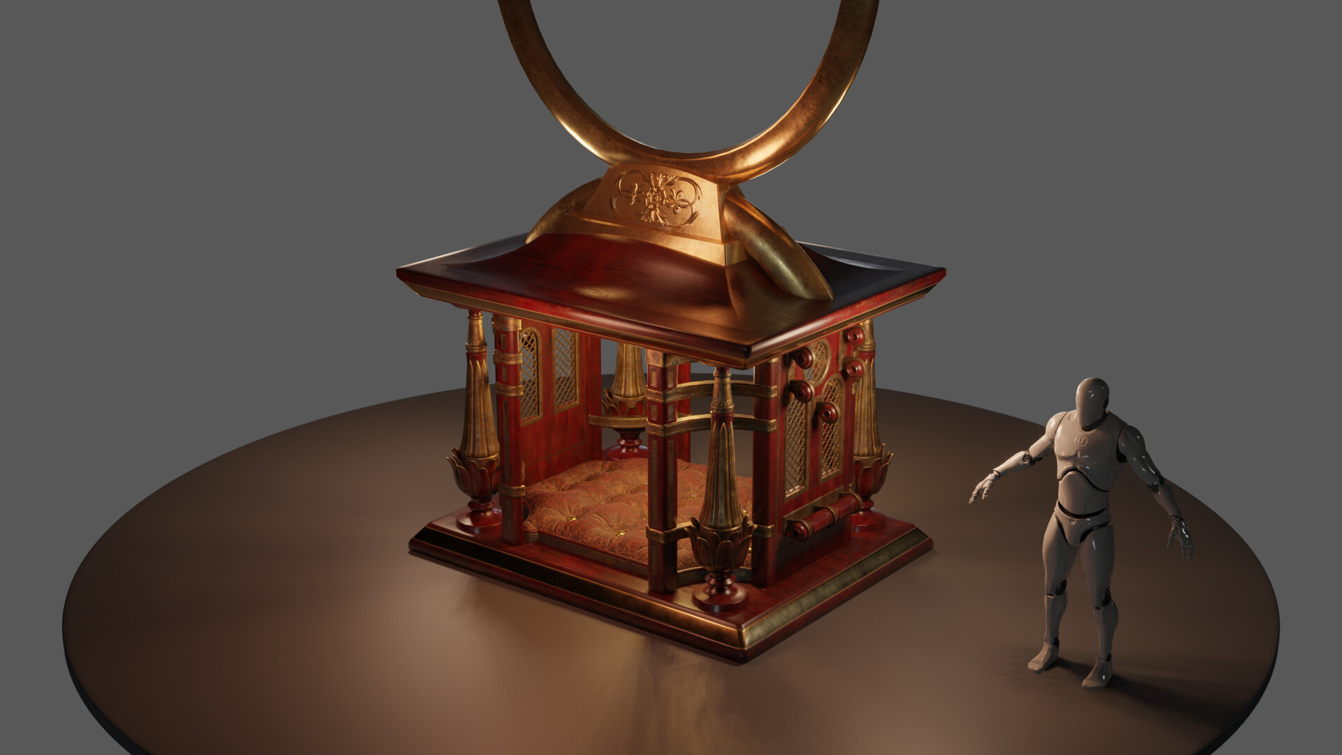ArtStation - Palanquin - Real-time Asset