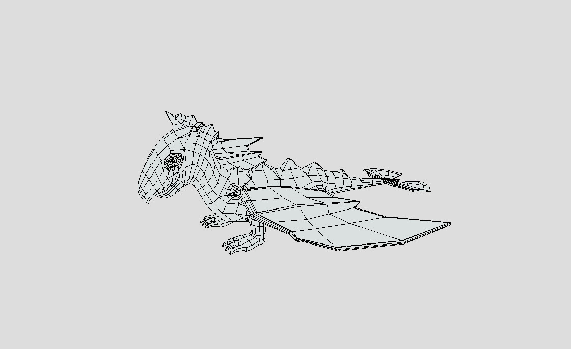 ArtStation - Low poly Dragons for Game