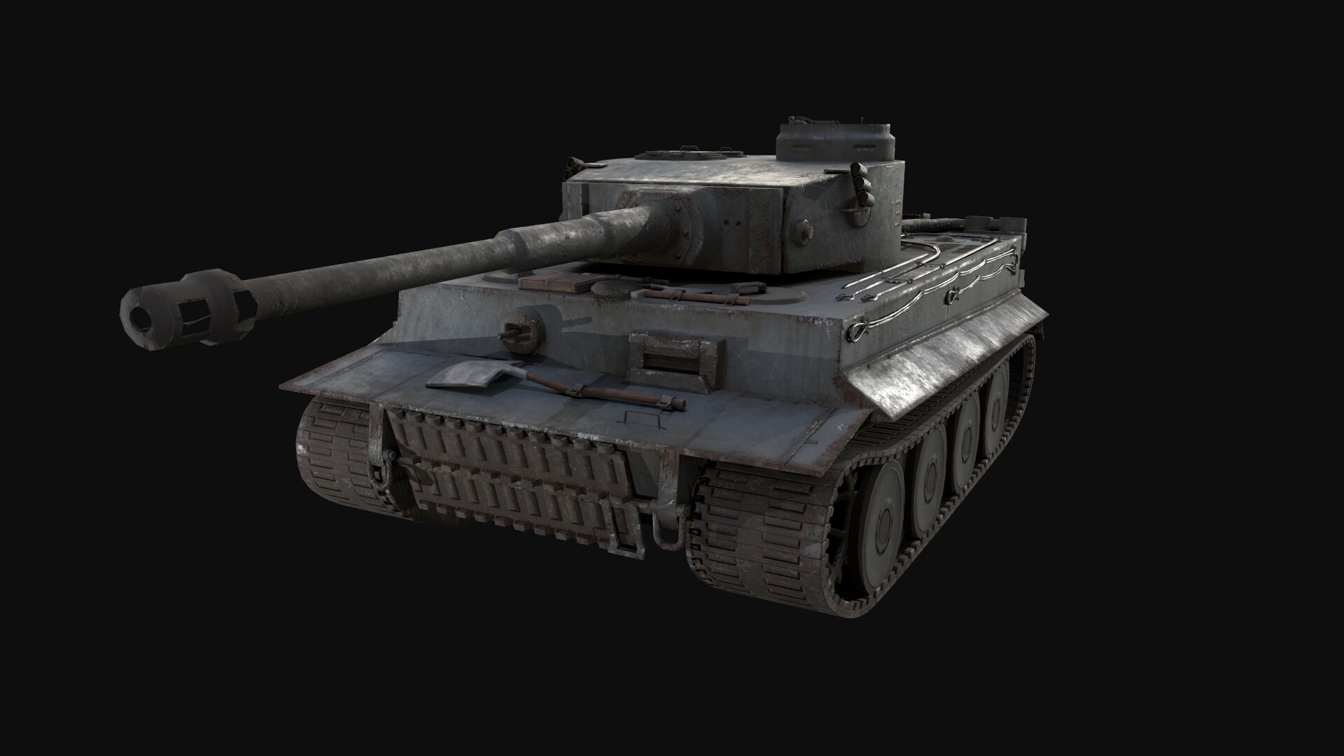 ArtStation - Tiger Tank