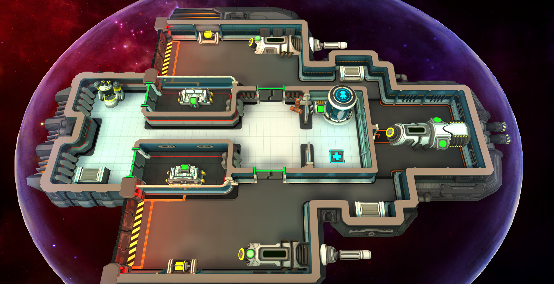 ArtStation - Catastronauts ships and level layouts