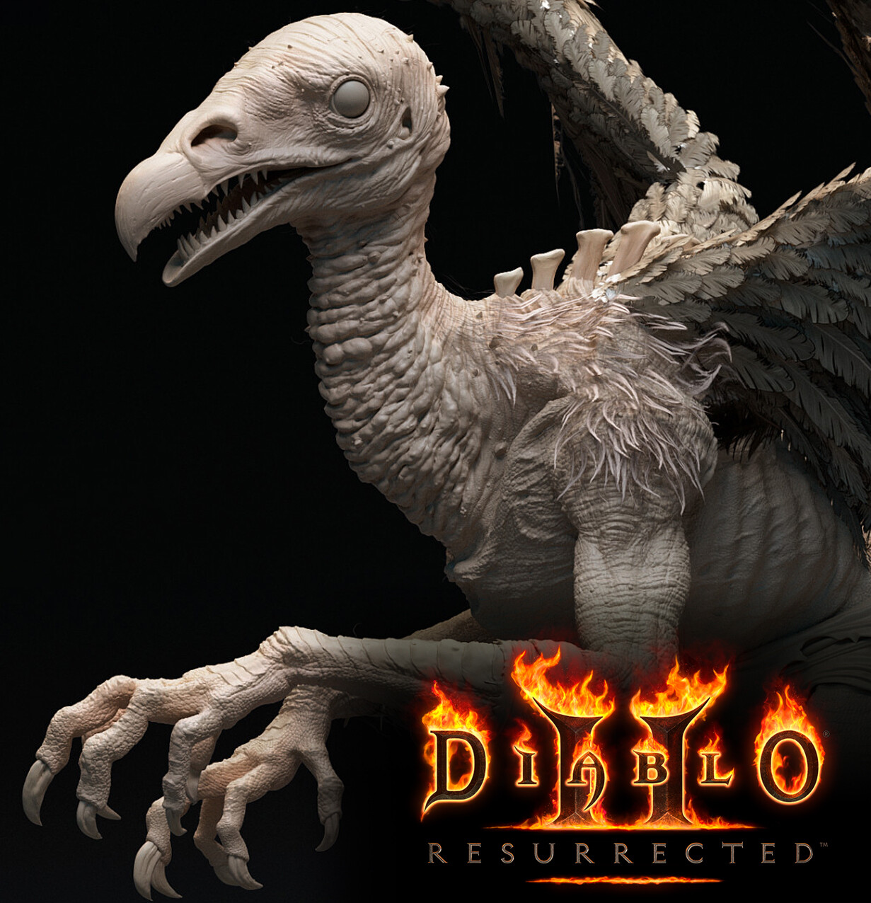 ArtStation - VULTURE DEMON