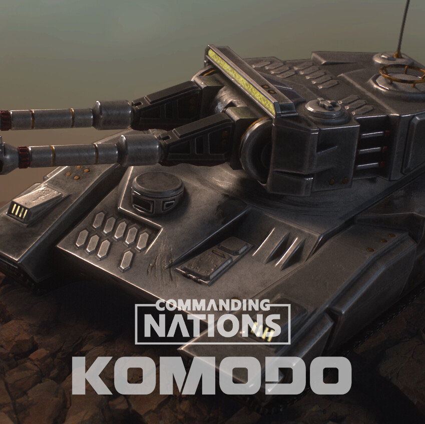 ArtStation - HSD Komodo - Commanding Nations