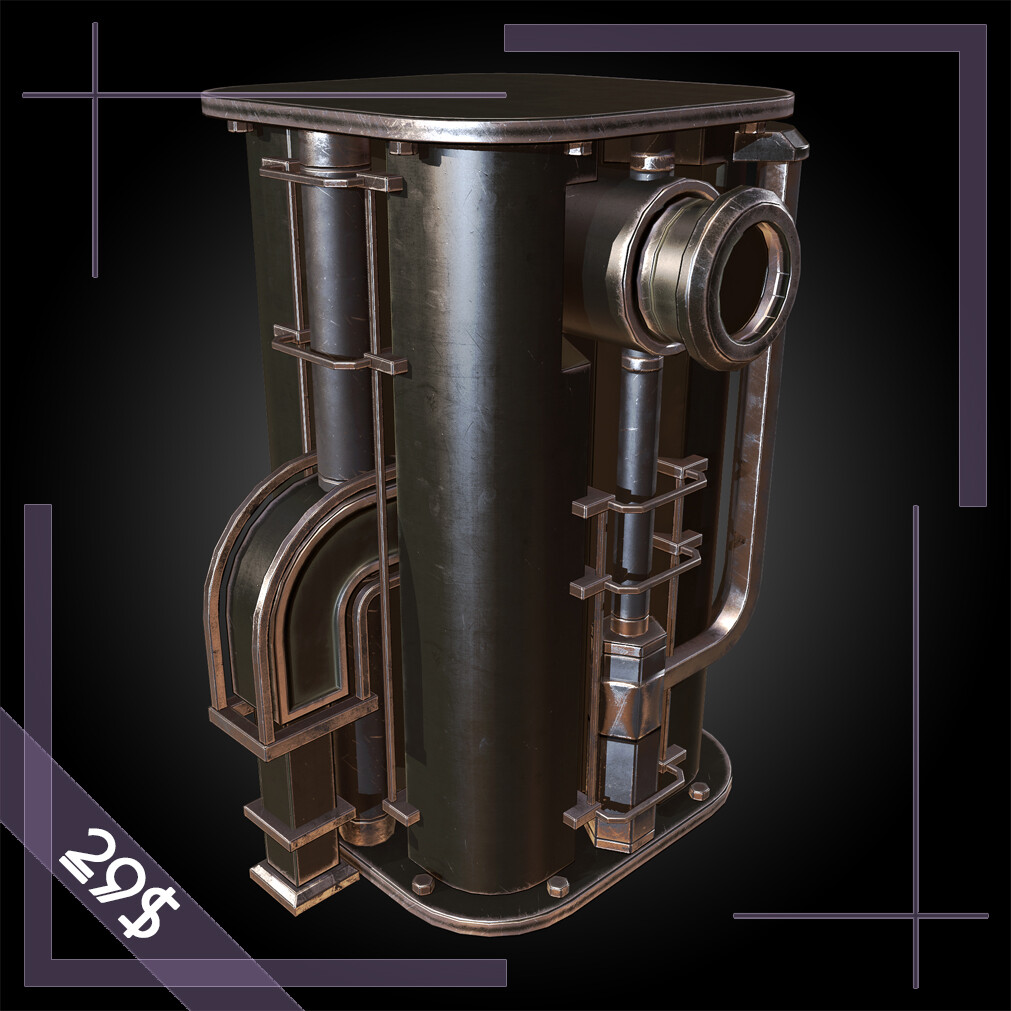 ArtStation - Column Body 'A' (LP)