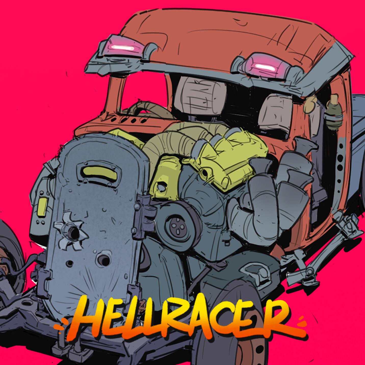 ArtStation - Hellracer: Mr. Plummer Bummer