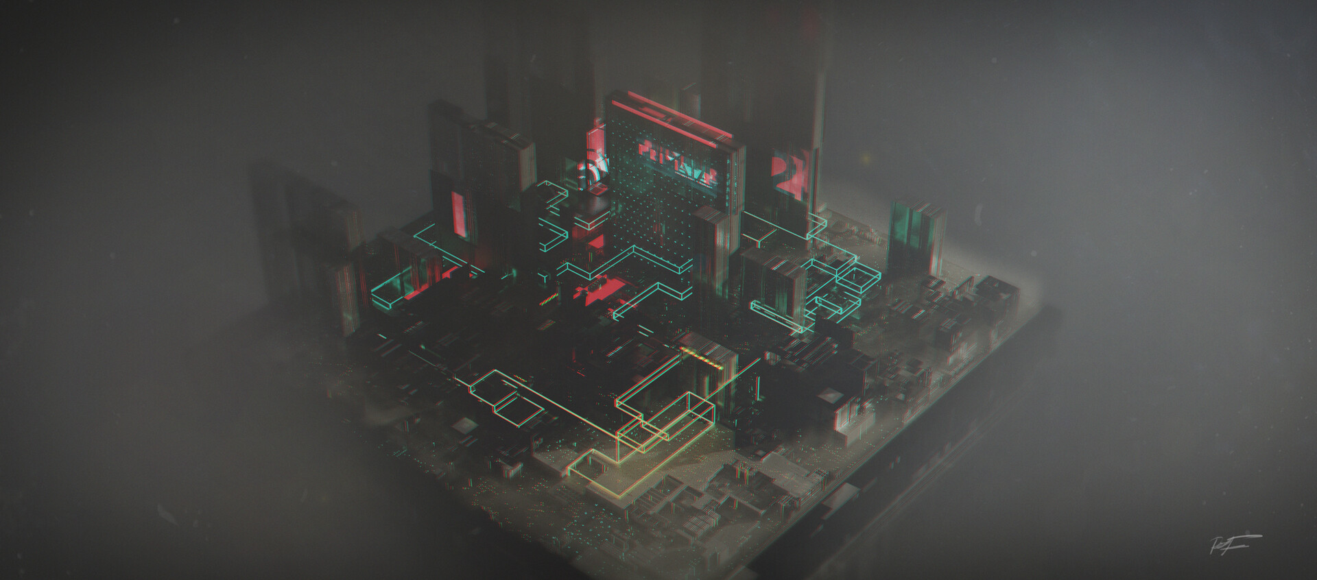 ArtStation - Small city