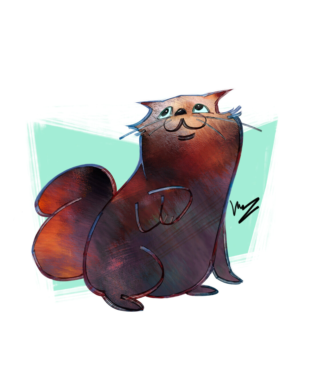 ArtStation - Cat Concept Art