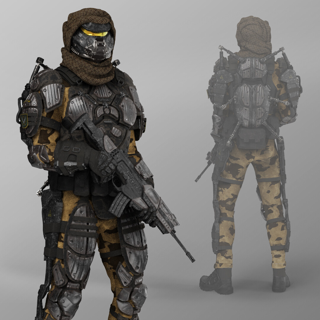 ArtStation - Scarab Armor System