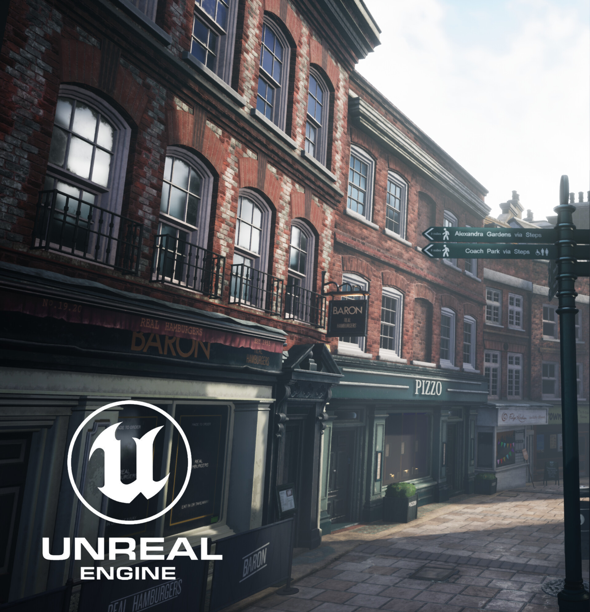 ArtStation - Thames Street - 3D Environment