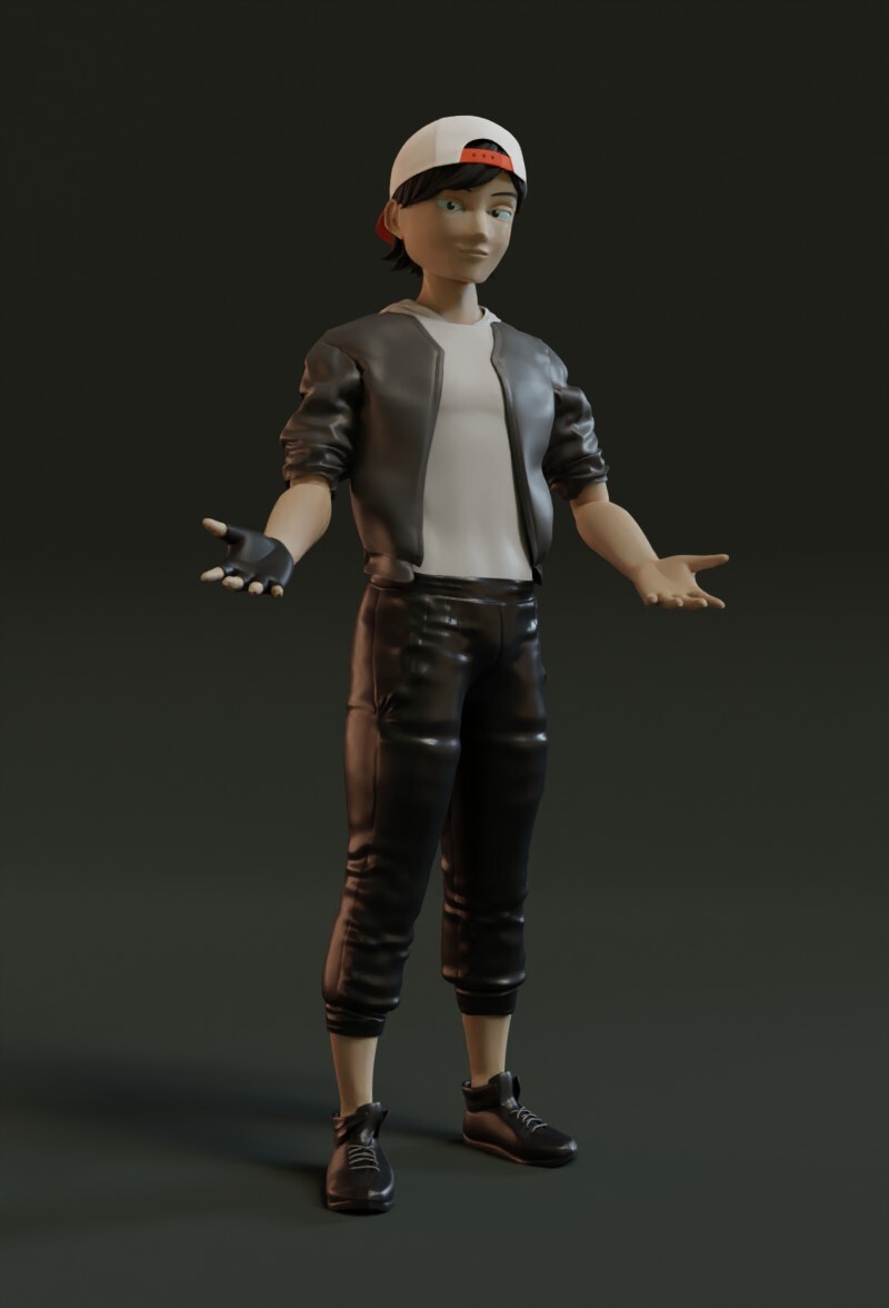 ArtStation - First Human Character Model