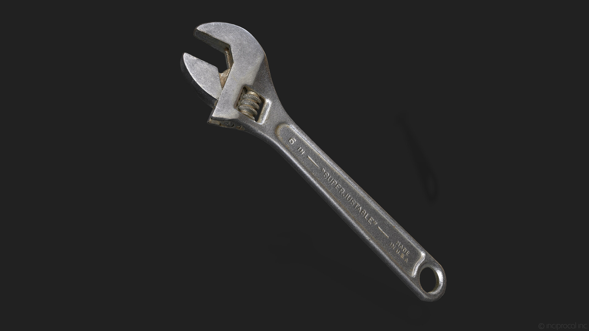 ArtStation - Rusty Adjustable Wrench