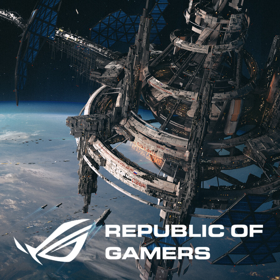 ArtStation - ASUS ROG SAGA - Space station
