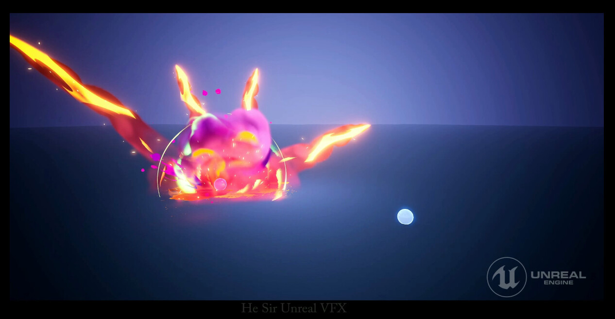 ArtStation - VFX Practise 2021_Paint Explosion