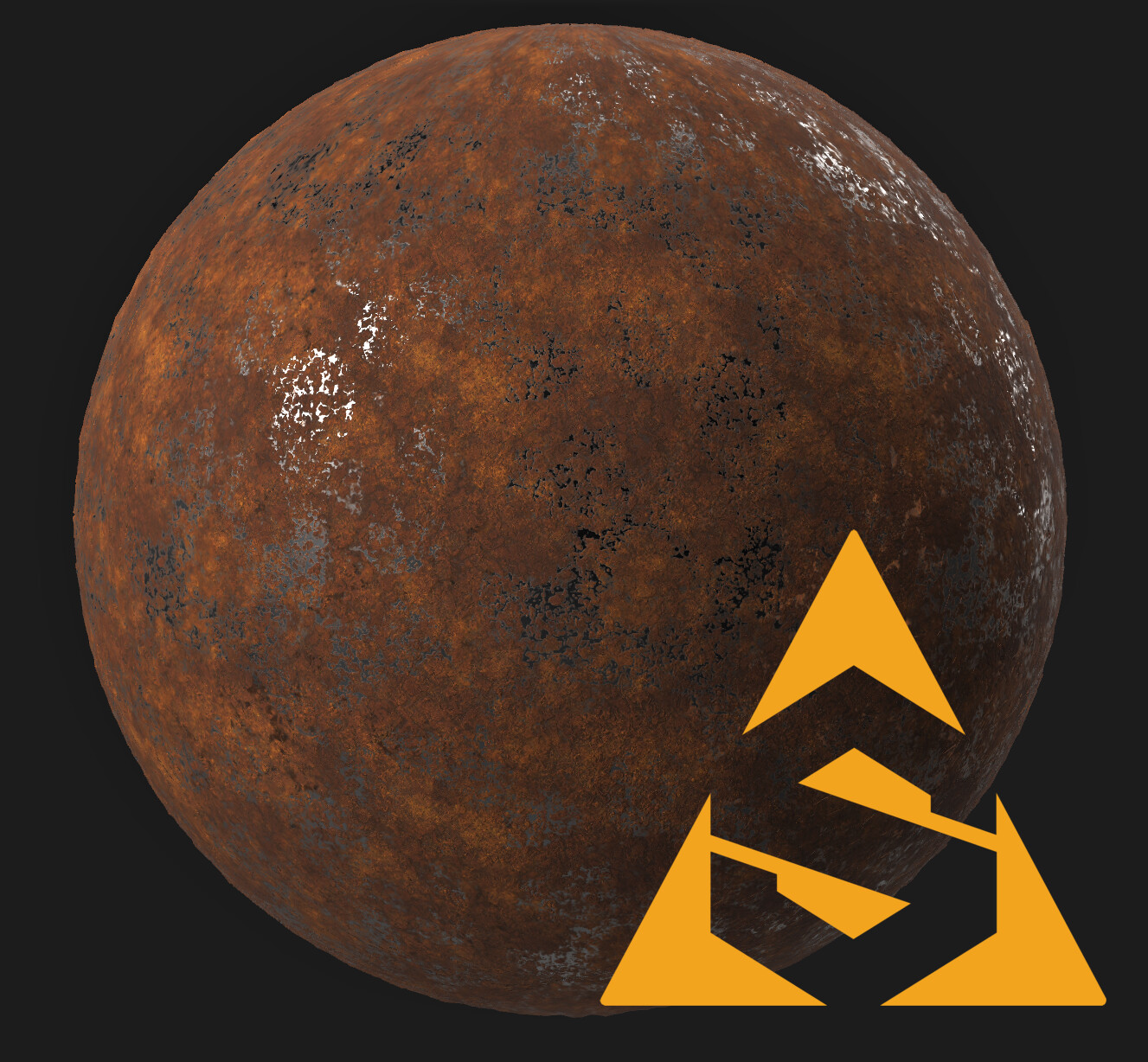 ArtStation - Rust material study