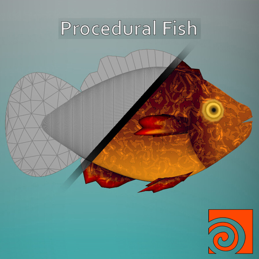 ArtStation - Procedural Fish