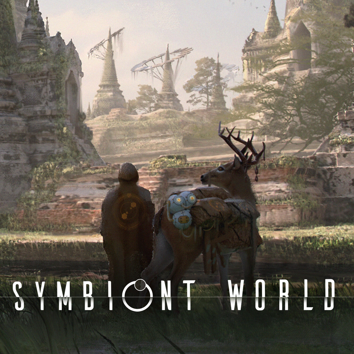 ArtStation - Symbiont World - Temples of Old Energy